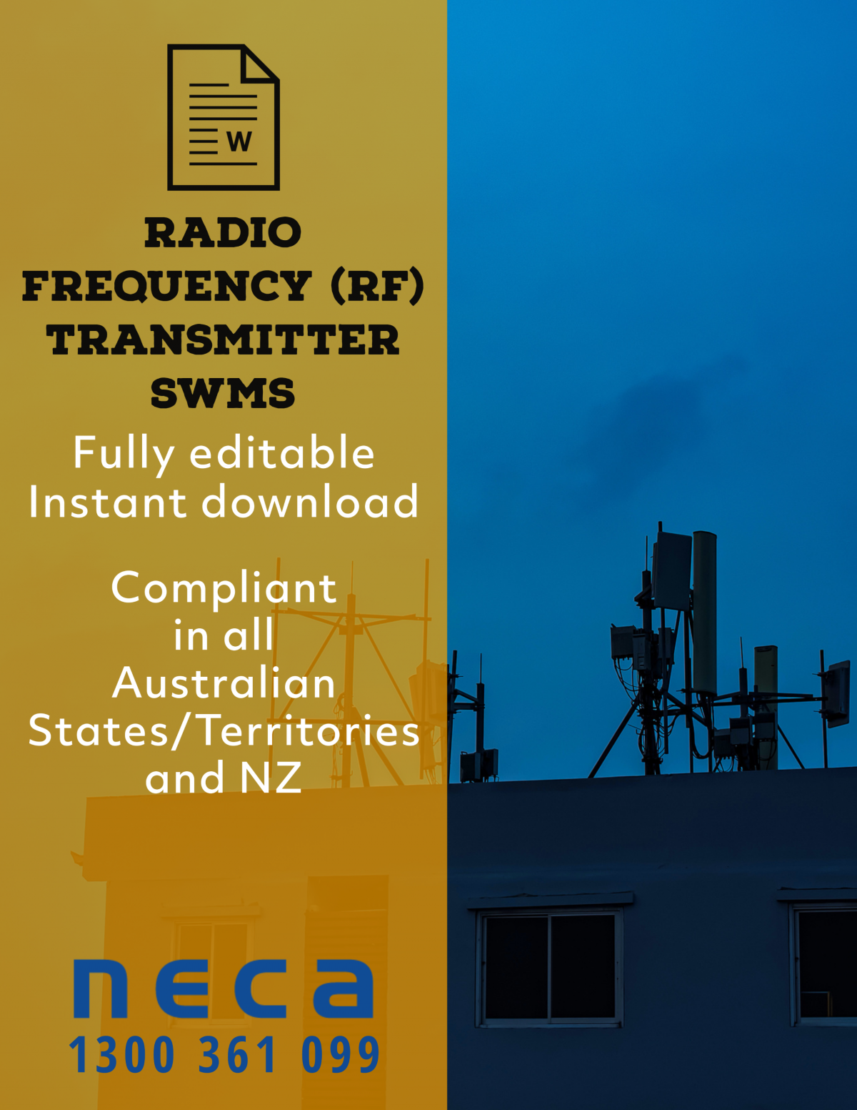 Radio Frequency (RF) Transmitter SWMS - NECA Safety Specialists