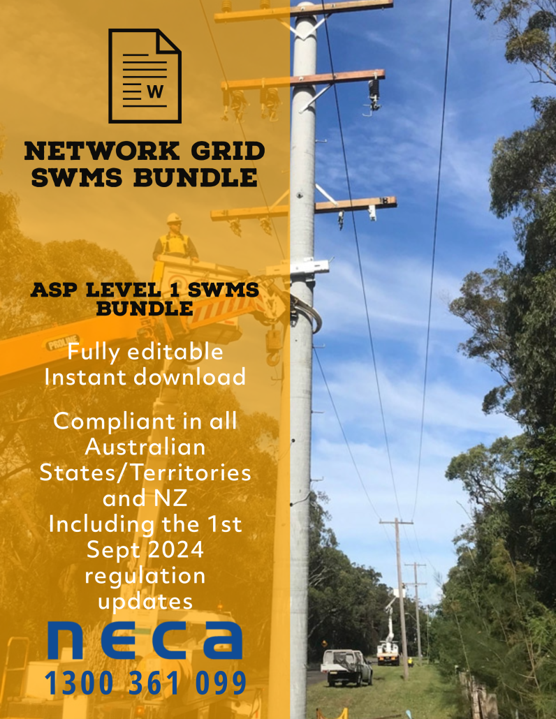 ASP Level 1 SWMS Bundle - NECA Safety Specialists